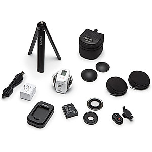 Kodak Pixpro Orbit360 4K VR Camera with Adventure Pack Bundle with 64GB microSDXC Memory Card