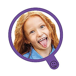 hand2mind See My Feelings Mirror, Social Emotional Learning Activities, Play Therapy Toys, Autism Learning Materials, Kids Anxiety Relief, Anger Management Toys, Calm Down Corner Supplies (Set of 1)