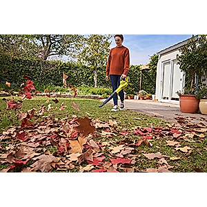 Ryobi OBL1820S ONE+ Cordless Blower, Air Speed (Zero Tool), 241 km/h, 18 V, Hyper Green and Grey