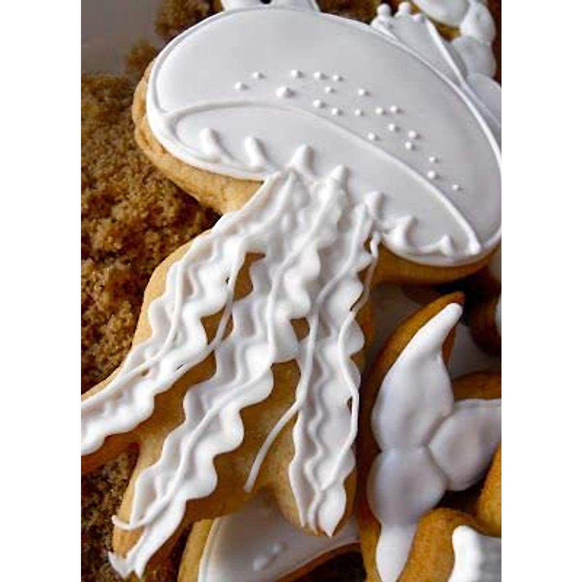 Jellyfish 3.5 Inch Cookie Cutter from The Cookie Cutter Shop – Tin Plated Steel Cookie Cutter