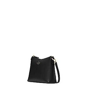 Kate Spade Bailey Textured Leather Crossbody Bag Purse Handbag (BLACK)