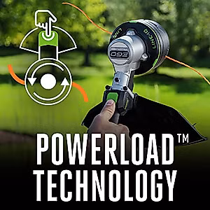 EGO Power+ ST1620T 16-Inch LINE IQ String Trimmer with POWERLOAD Technology, Battery and Charger Not Included, Black