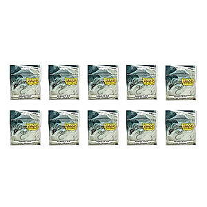 Dragon Shield 100 Standard Size Sideloader Clear Perfet Fit Sleeves (10 Packs)