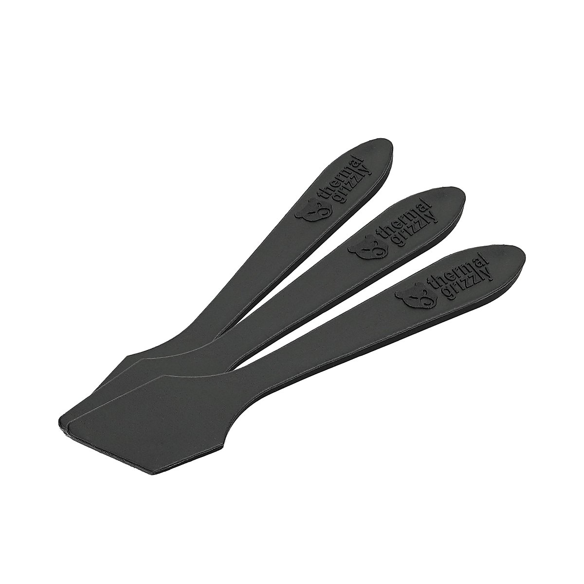 Thermal Grizzly - Spatula (3 Pieces) - Perfect Application and Spread of Thermal Paste Or Liquid Metal - Even and Precise Compound Distribution CPU/GPU/PS4/PS5/Xbox