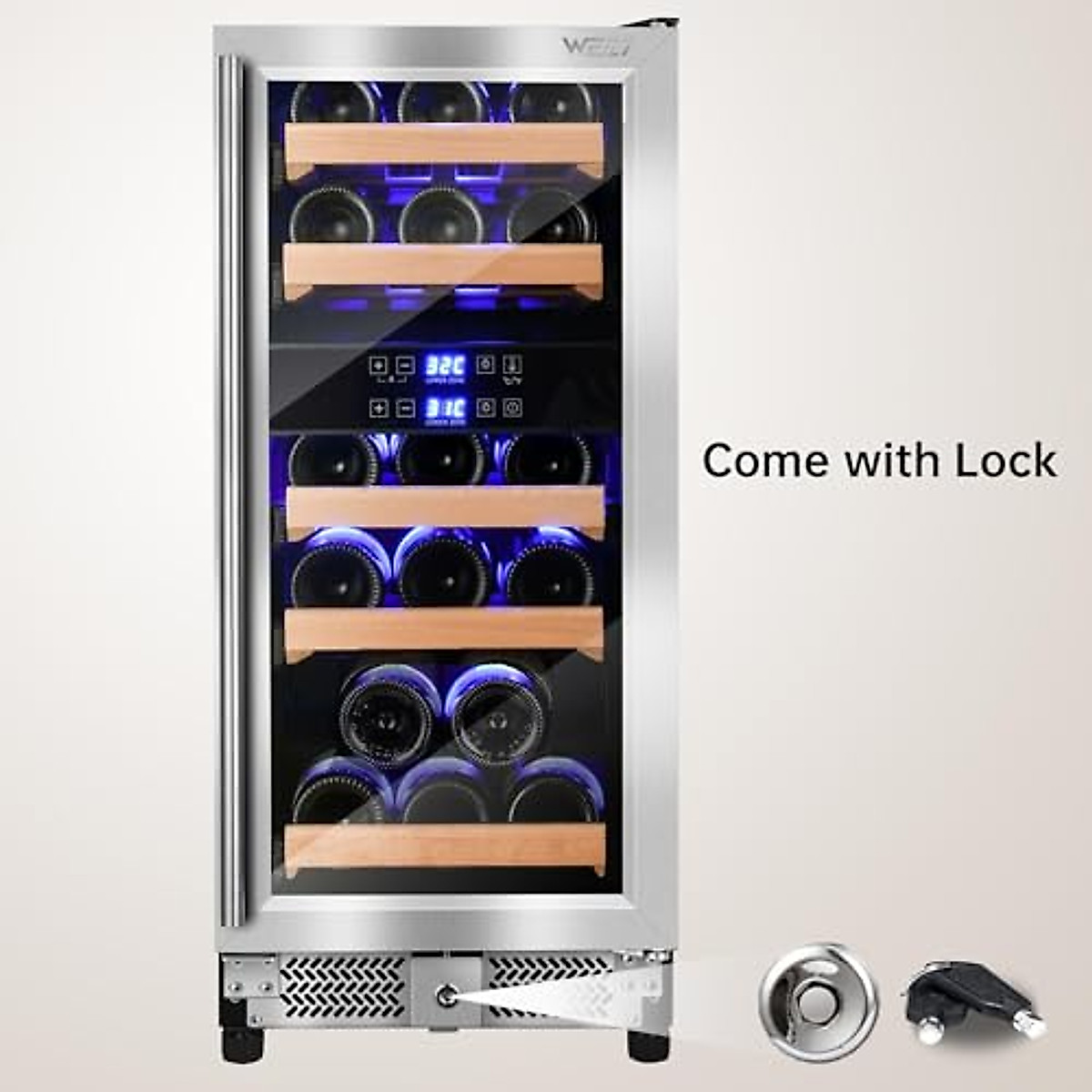 Weili 15 Inch Wine and Beverage Refrigerator