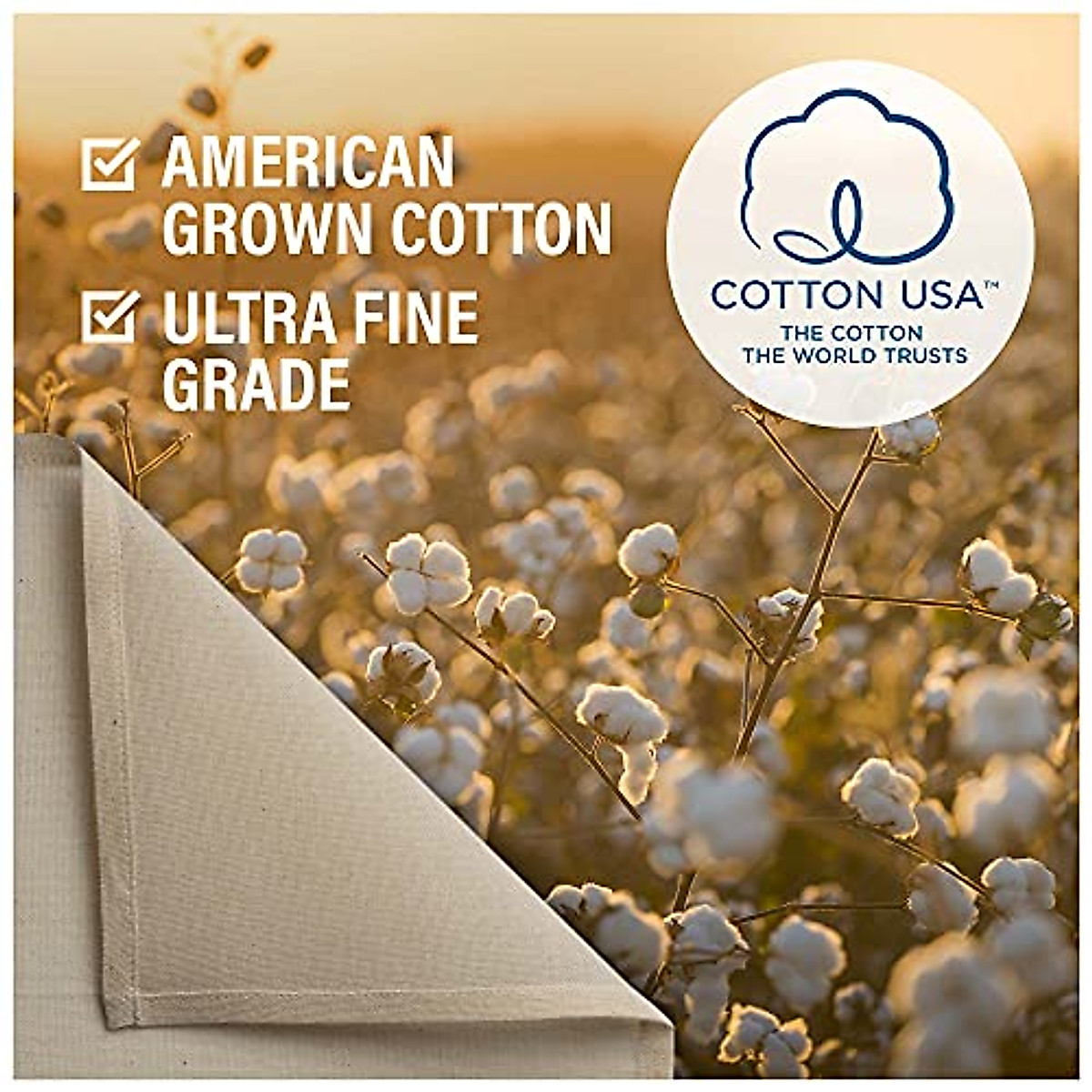 American Cotton Cheesecloth for Straining - 2 Pack Large 23" Precut Cheese Cloth Squares, Hemmed Muslin Fine Reusable Strainer