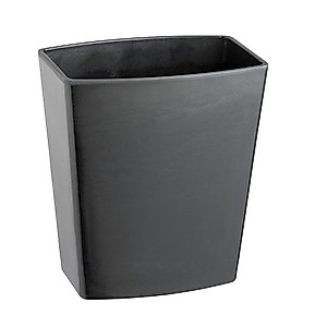 Kraftware My Earth Waste Basket, Black