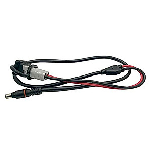 SolarEnz 8mm DC Adapter Cable Works with Anderson 50A Connector Solar Panel Connector Perfectly Compatible with