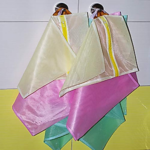 Laundry Bag Set of 7- Mesh Laundry Bags – Laundry Bags Mesh Wash Bags – Delicates Bag for Washing Machine – Lingerie Bags for Washing Delicates – Travel Organizer