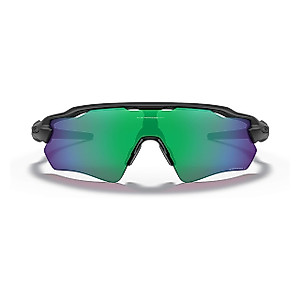 Oakley Men's Radar EV Path Sunglasses Polarized Rectangular, Matte Black w/Prizm, 38 mm