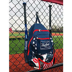 Rawlings | REMIX Backpack Equipment Bag | T-Ball & Youth Baseball / Softball | USA