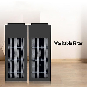 Spare Parts Accessories Kit Compatible With ECOVACS DEEBOT X2 Omni Vacuum Cleaner.1 Main Rubber Brush,1 Normal Main Brush,4 Side Brush,4 Hepa Filters,4 Mop Pads,3 Dust Bags (16 Pack- Black)