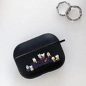 Stray Kids Cartoon Earphone Case for Airpods Pro Felix Changbin Bangchan Airpods Case Cover
