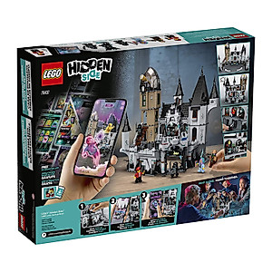 LEGO Hidden Side Mystery Castle 70437 AR Ghost Toy, Castle Model with App-Controlled Ghost Hunting Toy with Jack, Parker, Vaughn, Nehmaar Reem and 2 Shadow-Walker Minifigures (1,035 Pieces)