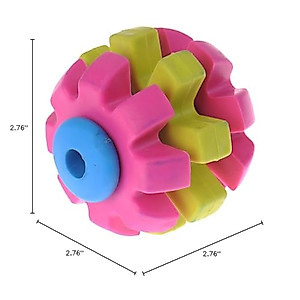 JJ Store Rubber Healthy Biting Chewing Toys for Pet Puppy Dog - Random Color