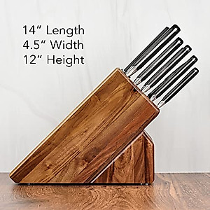 Wusthof Classic 10 Piece Knife Set with Acacia Block