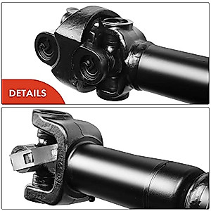 A-Premium Front Complete Drive Shaft Prop Shaft Driveshaft Assembly Compatible with Jeep Cherokee 1987-2001, Comanche 1987-1992, Wagoneer 1987-1990, 4WD Automatic Transmission, Replace# 53005542