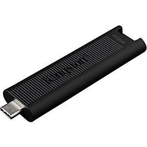 Kingston Flash Drive DataTraveler Max 512GB USB 3.2 High Speed 1000MB/s USB Type-C for Computer (DTMAX/512GB) Bundle with 1 Everything But Stromboli Lanyard