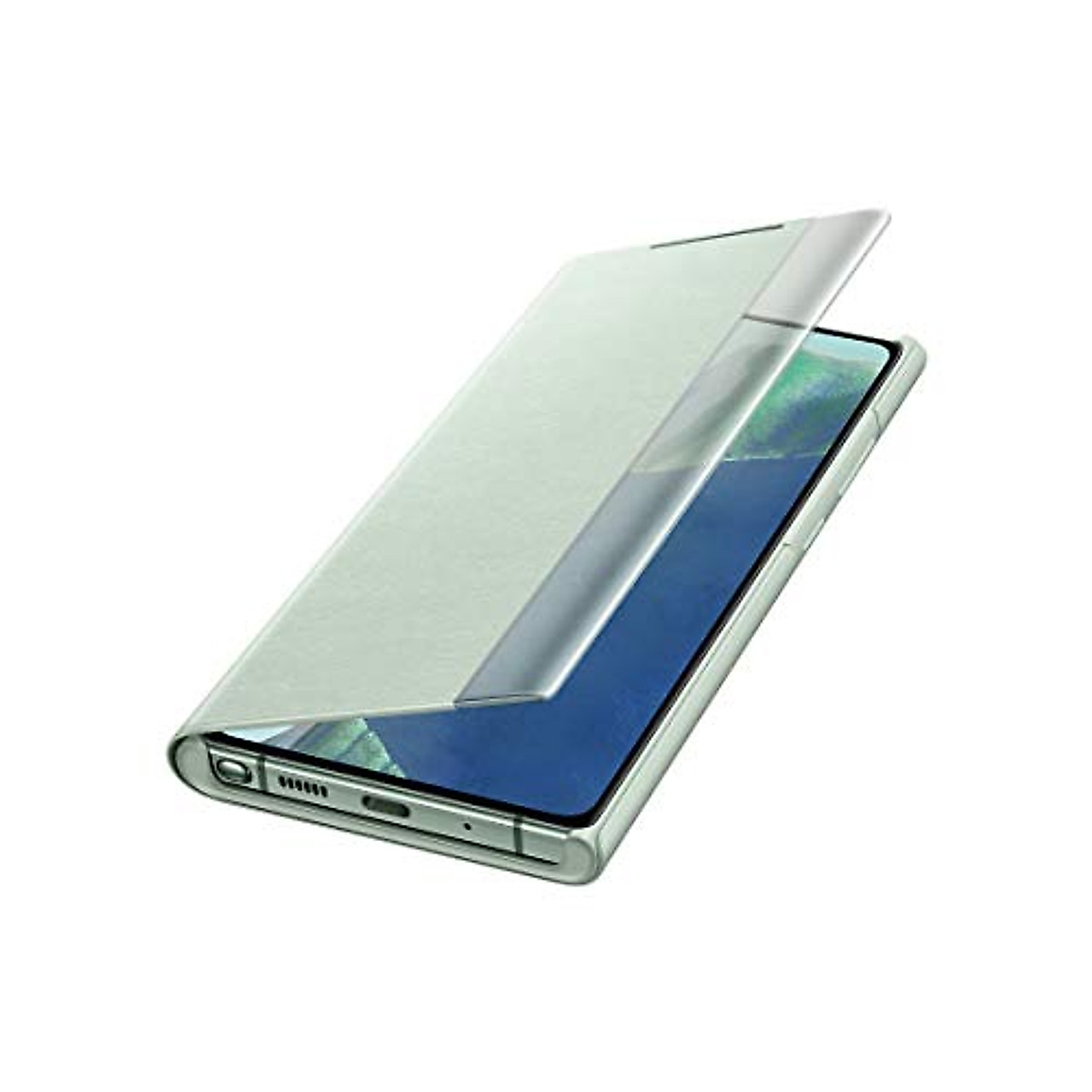 SAMSUNG Galaxy Note 20 5G Case, S-View Flip Cover - Mint (US Version ) (EF-ZN980CMEGUS)