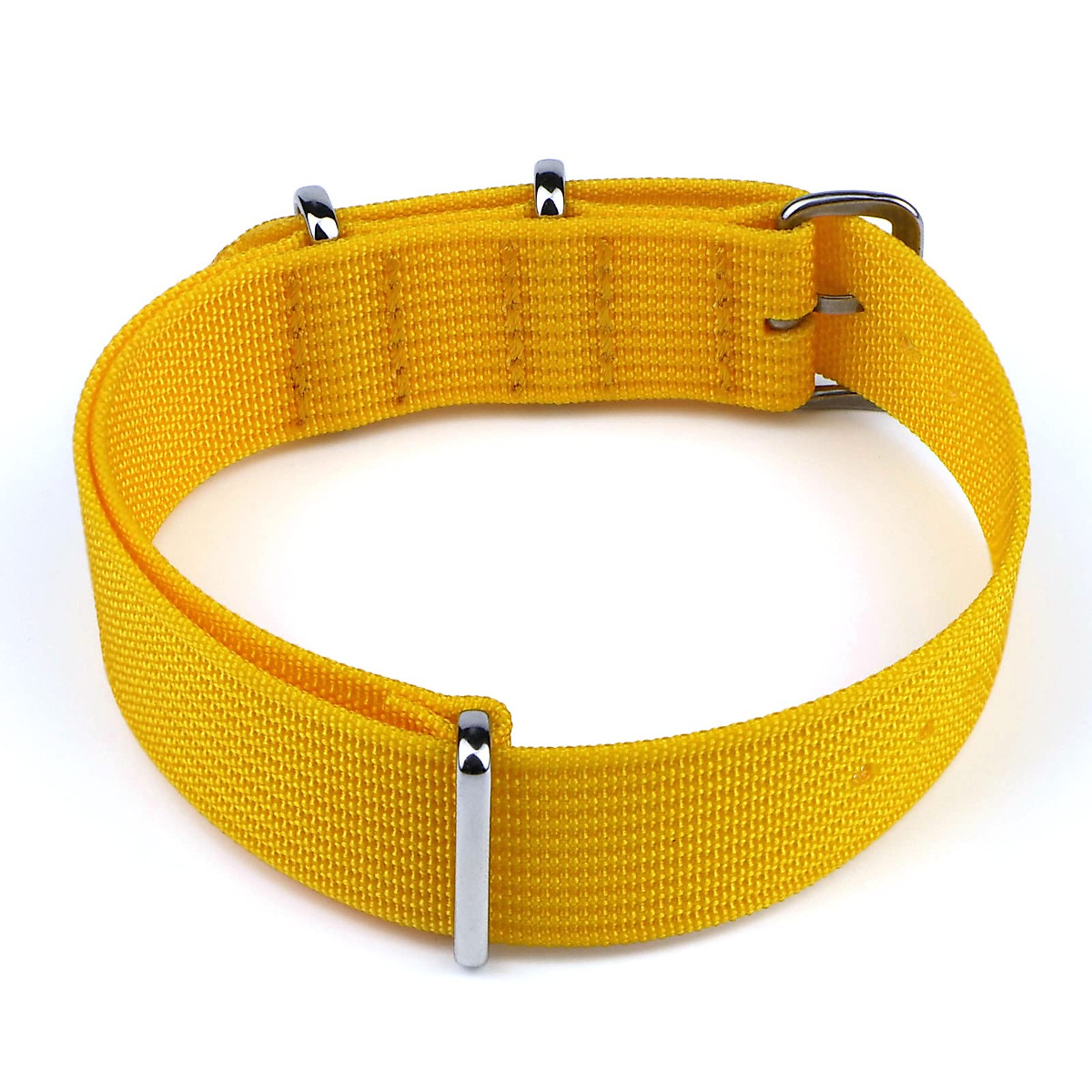 WOUKUP Premium Military Ballistic Ribbed Nylon Watch Straps 18mm 20mm 22mm Replacement Watch Band for Men