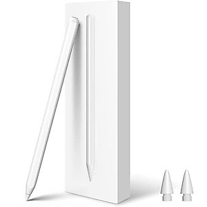 Pencil for Apple iPad 2nd Generation with Magnetic Wireless Charging, Same as Apple Pencil 2nd Generation, Compatible with iPad Air 4/5, iPad Pro 11 in 1/2/3/4, iPad Pro 12.9 in 3/4/5/6, iPad Mini 6