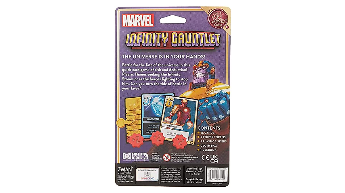 Infinity Gauntlet Card Game - Save the Universe!