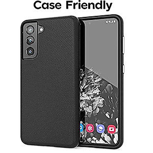 Mowei [3+2 Pack] Screen Protector Compatible with Samsung Galaxy S23 [Fully Support Fingerprint] 3X Tempered Glass and 2X Camera Lens Protector for S23 [Impact & Scratch Protection]