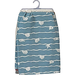 Primitives by Kathy Beach Holiday Dish Towel Set, A Sandy Little Christmas