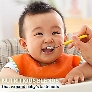 Gerber Baby Cereal Probiotic Oatmeal & Peach Apple Baby Cereal Canister, 8 oz