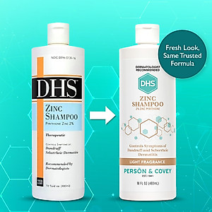 Zinc Shampoo, Dhs 16oz