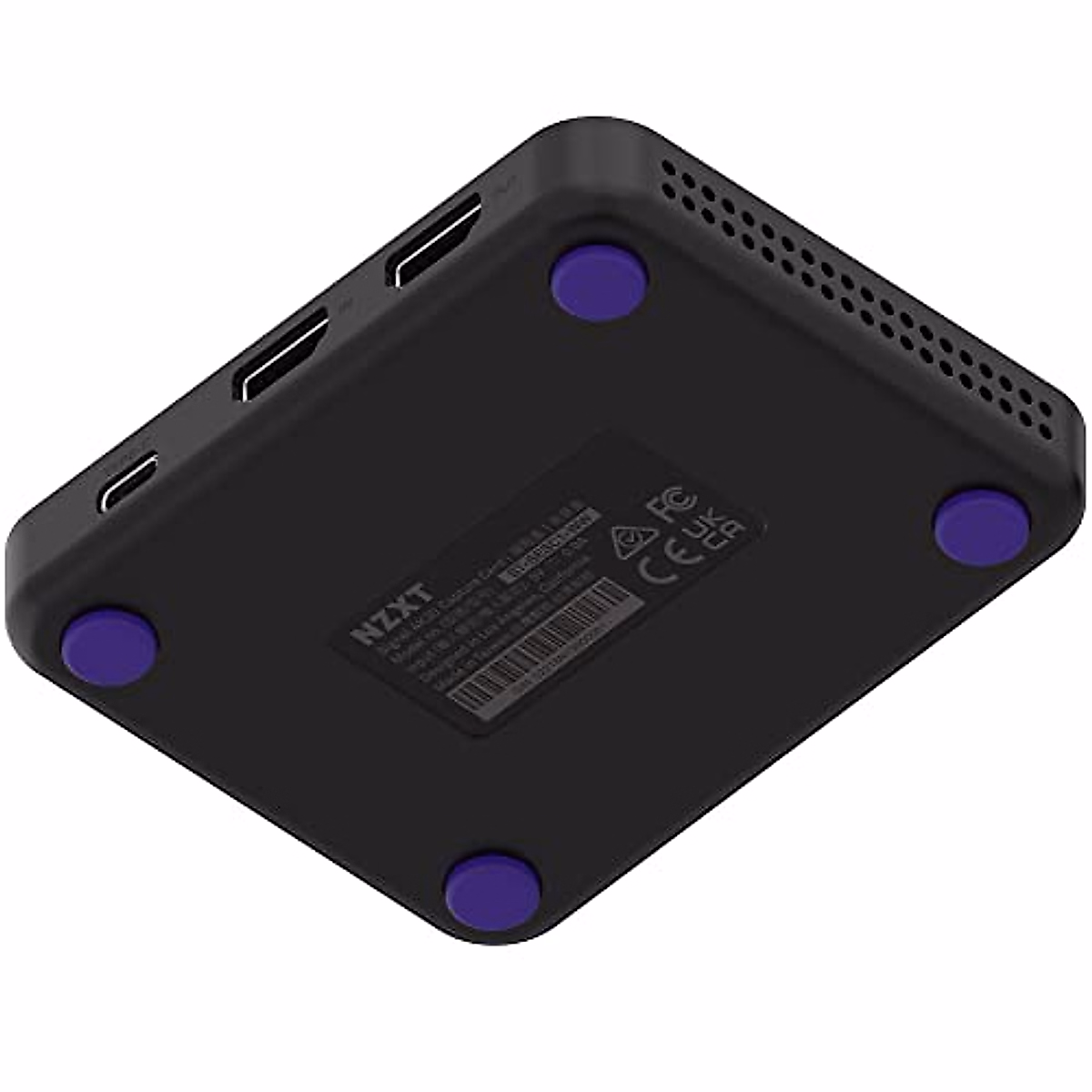 NZXT Signal 4K30 Full HD USB Capture Card - ST-SESC1-WW - 4K60 HDR and 240Hz at Full HD (1080p) - Live Streaming and Gaming - Zero-Lag Passthrough - Open Compatibility