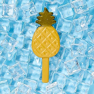 Pup Ice- Ready to Freeze at Home Dog Treats-Edible Chews for Small Breed Dogs & Puppies with Real Chicken to Keep Your Pup Cool Year Round, Fruity Lollies Pineapple Flavor, 3pcs