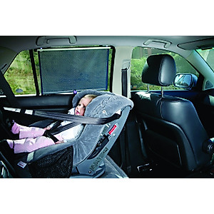 Dreambaby Extra Wide Car Window Shade, Black, 2 Pack