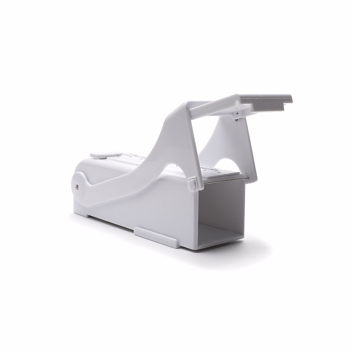 KitchenArt Buttermate Butter Cutter Slicer, Measuring Dispenser and Keeper, White