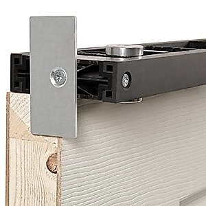 Trend Two-Part Skeleton Hinge Jig with Adjustable Blocks, Robust Carry Case & Guide Bush for Hinge Recess Cutting, Black, H/JIG/C