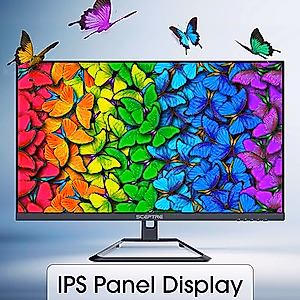 Sceptre 4K IPS 27" 3840 x 2160 UHD Monitor up to 70Hz DisplayPort HDMI 99% sRGB Build-in Speakers, Black 2021 (U275W-UPT)