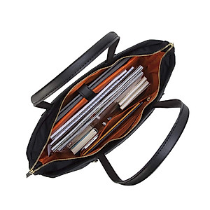 Targus Laptop Tote Bag for Women 15 Inch Water Resistant Lightweight Computer Laptop Bag Women Business Office Work Bag Briefcase Large Travel Handbag Shoulder Bag Stylish Laptop Bag, Black (TST599GL)