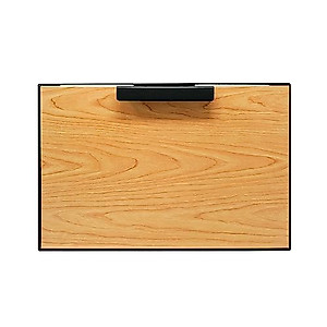 Movo Home Wall Mount Mailbox, Modern Wood Mailbox for House Allen