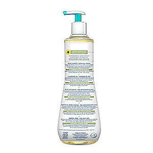 Mustela Stelatopia Eczema-Prone Skin Cleansing Oil - Baby Body Wash with Natural Avocado & Sunflower Oil - Fragrance-Free & Tear Free - 16.9 fl. oz.