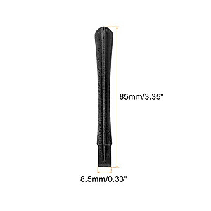 MECCANIXITY Plastic Spudger Pry Opening Repair Tools 10pcs for Mobile Phone PC Tablet Laptop LCD Screen Smart Phone Repair 85x8.5mm Black