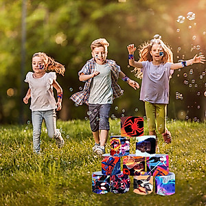 XFYCUTE 98 Pcs Party Favors,Include Slap Bracelet and Stickers for Birthday Party Decorations Party Supplies