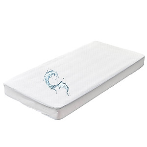 Waterproof RV Bunk Mattress Protector for 30 x 75 Narrow Twin or Camper Bed Cooling Bamboo Viscose Jacquard Cot Size Matress Cover