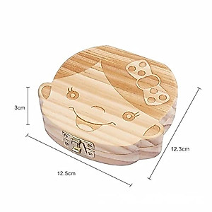 Yoriko 7 Pieces Tooth Fairy Kit Set with Picture Book, Tooth Holder, Tooth Fairy Coin, Sticker, Keepsake Wallet Pouch That Holds Teeth (Baby Girl)