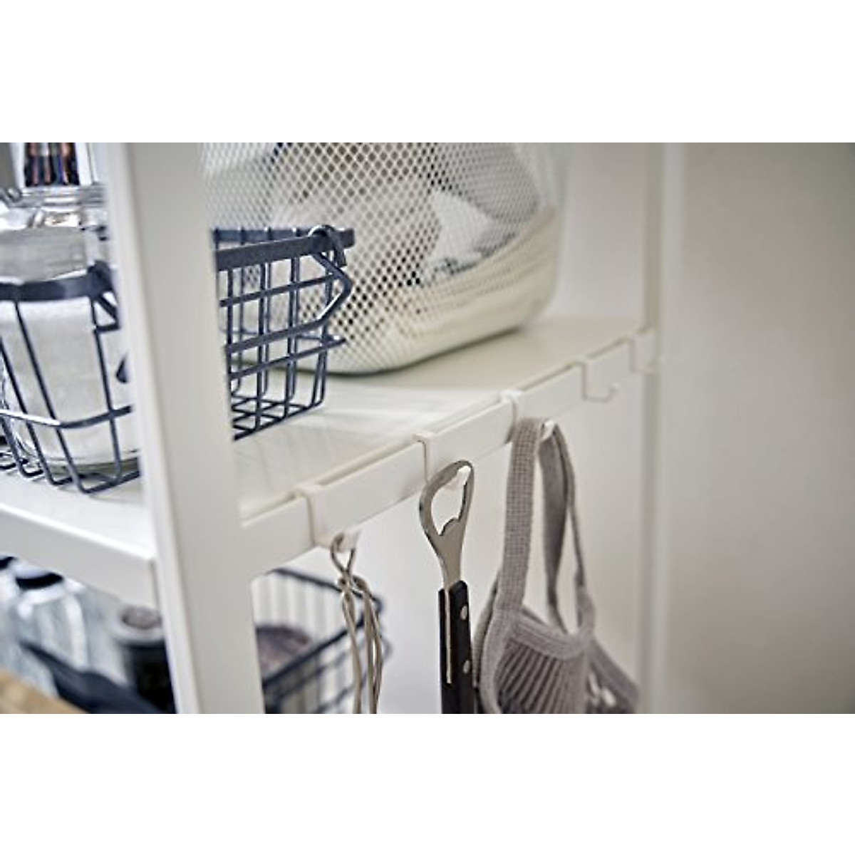 Yamazaki Home Tower 3-Tiered Storage Rack – Kitchen Shelf Organizer.