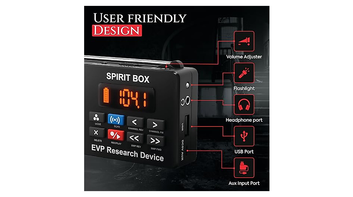 PARANORMIC Ghost Box: Handheld EVP Kit for Spirits