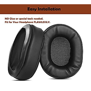 DowiTech Professional Headphone Ear Pads Headset Replacement Earpads Compatible with Audio-Technica ATH-AX3iS Headset Headphones