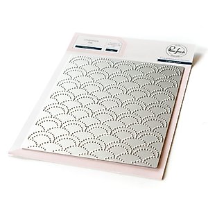 PINKFRESH STUDIO Dotted Scallops Cover Plate Die