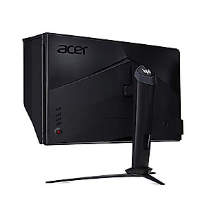Acer Predator XB273K Gpbmiipprzx 27" UHD (3840 x 2160) IPS NVIDIA G-SYNC Compatible Monitor with VESA Certified DisplayHDR 400, Quantum Dot, 144Hz, DCI-P3, Delta E<1 (Display Port & HDMI Port), Black
