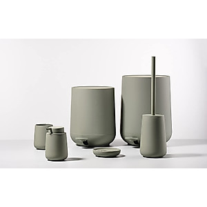 Zone Denmark Modern Elegance Nova Bathroom Bin, Cosmetic Bin, and Waste Bin - Sleek Design for Stylish Bathrooms and Efficient Waste Management (Gull Gray)