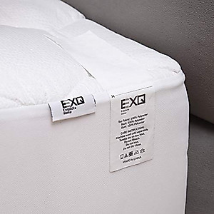 EXQ Home King Mattress Pad Quilted Mattress Protector Fitted Sheet Mattress Cover for Bed Stretch Up to 18” Deep Pocket (Breathable)